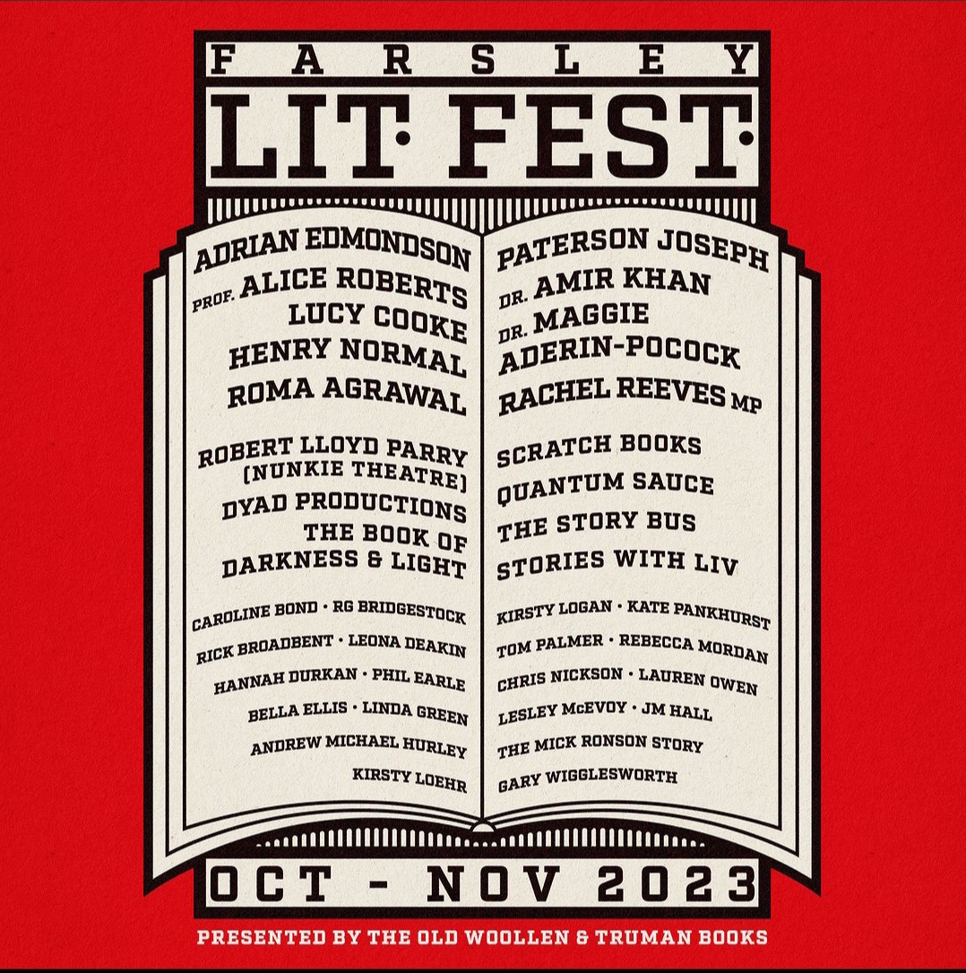 Farsley Literature Festival 2022 Blossom Chic | Developed By Blossom ...